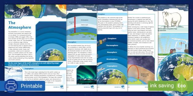 Atmosphere Sciences | twinkl.co.uk