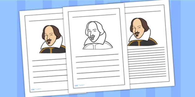 FREE! - William Shakespeare Writing Frame (teacher made)