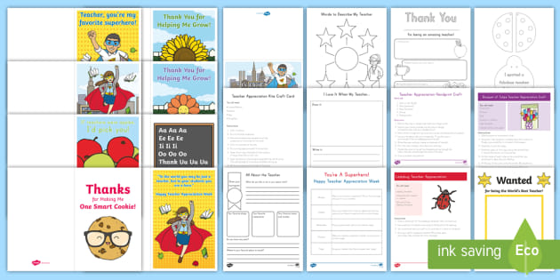 Teacher Appreciation Week Resource Pack | Twinkl USA
