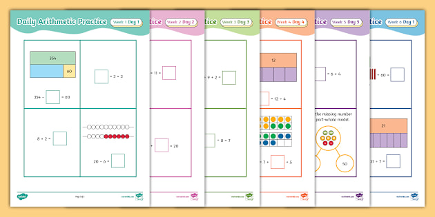 Printable Arithmetic Worksheets • Twinkl.com.au
