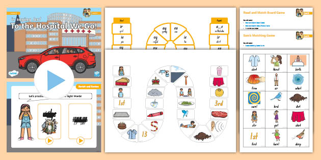 Phonics: Level 5: Week 11: Lesson 2 Pack: 'ir' saying /er/