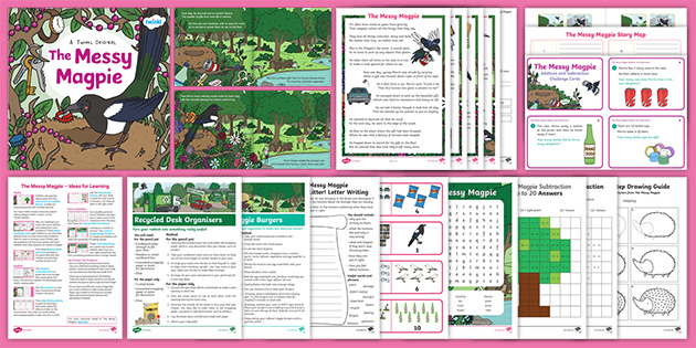 Share a Story - Recycling eBook (5-7 Years) School Closure Pack