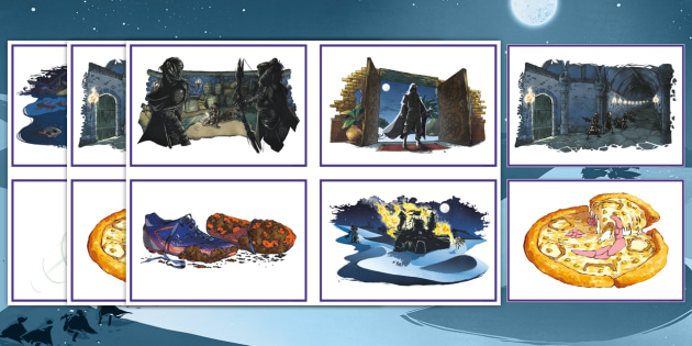 KS2 Fantasy Gaming Adventure Story 'Raider's Peril' Sequencing Cards