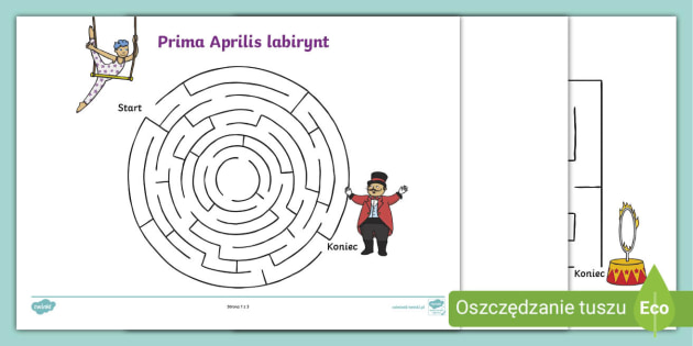 Prima Aprilis | Labirynty (teacher made)