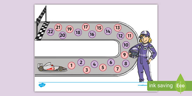 Toileting Reward Chart with a Car Race (teacher made)