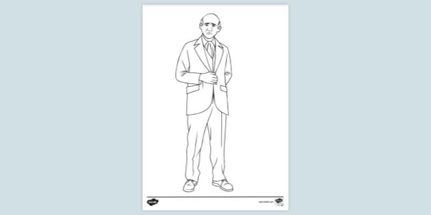 FREE! - Mr Jerome Colouring | Colouring Sheets