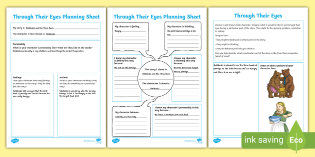 Through Their Eyes Activity (teacher made)