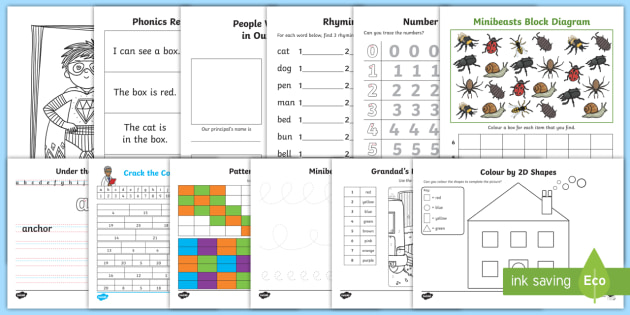 Senior Infants Pack B (teacher made)