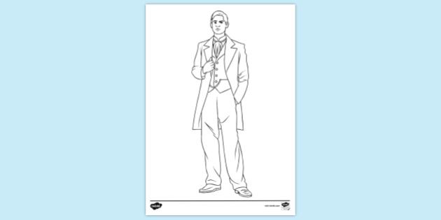 FREE! - Gerald Croft Colouring | Colouring Sheets