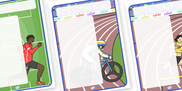 FREE! - Sport Themed Target Posters (Teacher-Made)