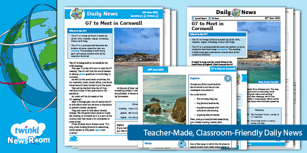 G7 Reading Comprehension | Twinkl NewsRoom