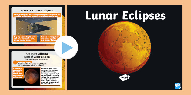 KS2 Lunar Eclipse PowerPoint (teacher made)