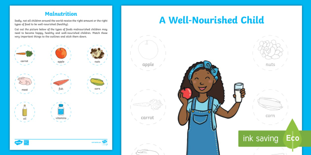FREE! - EYFS Malnutrition Activity - EY/KS1 Unicef DO NOT UPLOAD