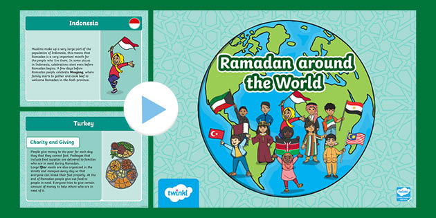 FREE! - Ramadan Around the World PowerPoint (teacher made)