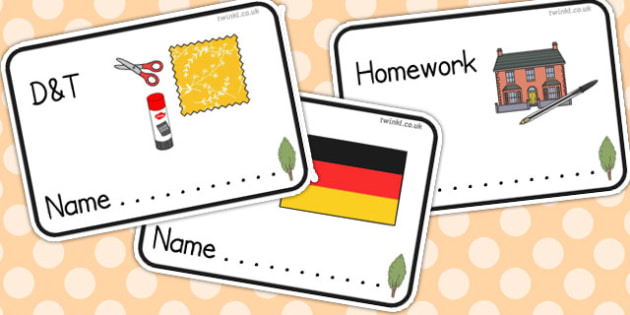 FREE! - Poplar Tree Themed Editable Book Labels
