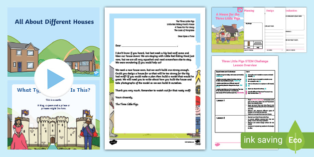 The Three Little Pigs Technology Design Challenge Resource Pack
