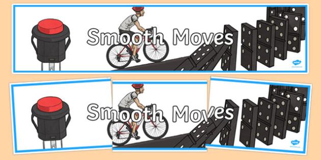 Smooth Moves Display Banner (teacher made)