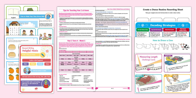 FREE! - Year 2 Term 4 Week 5 Remote Home Learning Pack