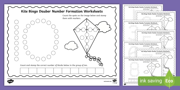 Printable Number Formations | twinkl.com.au
