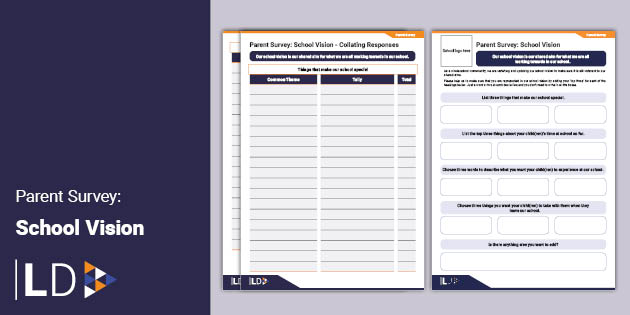 Parent Survey: School Vision - SLT - Governors - Twinkl