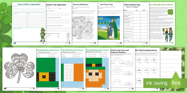St. Patrick's Day Teaching Pack - St. Patrick's Day, saint patrick, irish