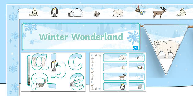 Winter Wonderland Display Pack (teacher made)