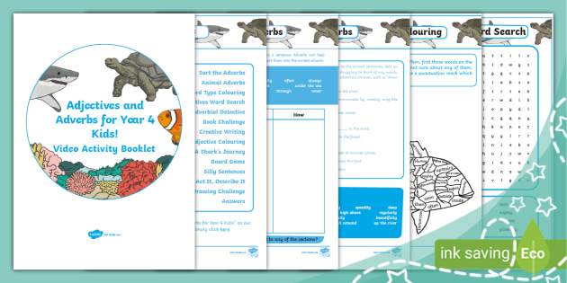 Year 4 Adjectives and Adverbs Parent Guide and Activity Ideas - Twinkl ...