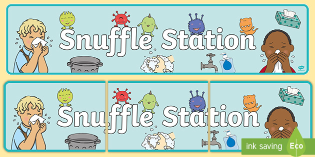 Snuffle Station Banner (teacher made)