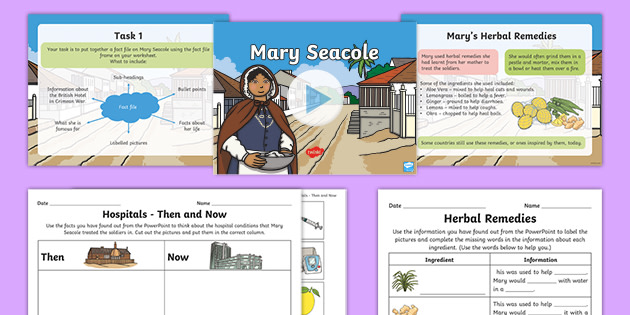Mary Seacole Significant Individual Lesson Teaching Pack