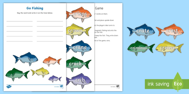 'cr' Blend Fishing Game (teacher made)'cr' Blend Fishing Game (teacher ...