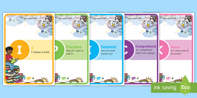 I PICK A4 Display Posters (teacher made)