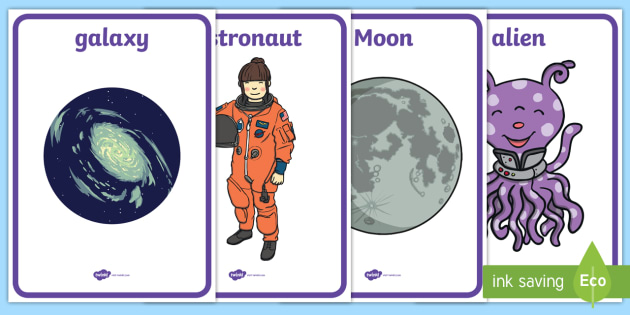 FREE! - Space Themed A4 Display Posters (teacher made)