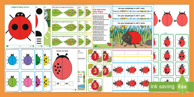 👉 Ladybird Maths Activity Pack (teacher made) - Twinkl