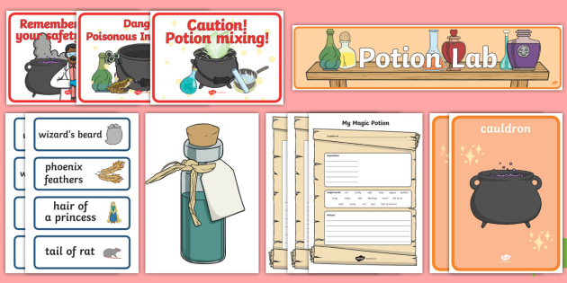 Potion Station EYFS Role Play Pack (teacher made)