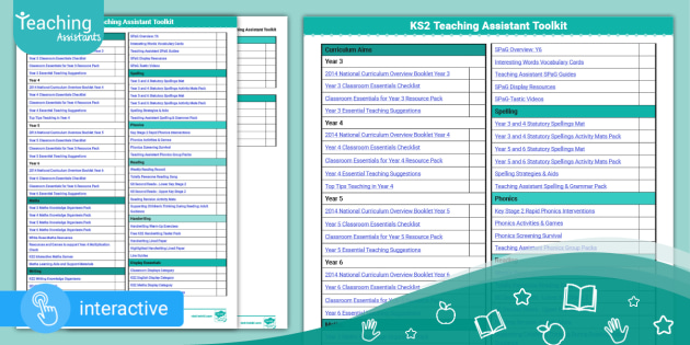 KS2 Teaching Assistant Toolkit