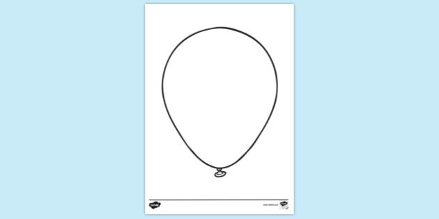 FREE! - Balloon Colouring Sheet (teacher made)