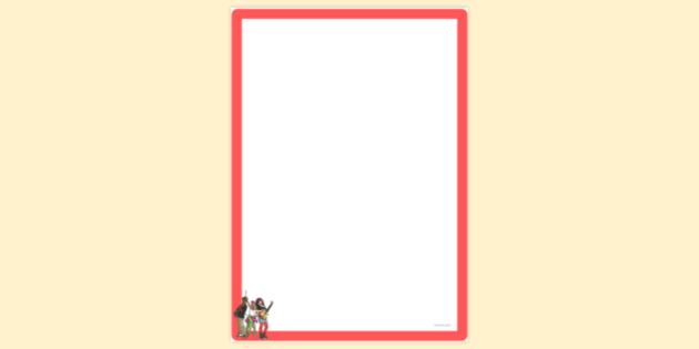 FREE! - Band Page Border | Page Borders | Twinkl