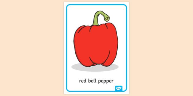 FREE! - Red Pepper Poster | Display Poster | Fruit | Twinkl