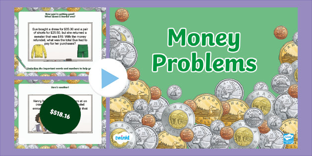 Money Problems Intermediate PowerPoint