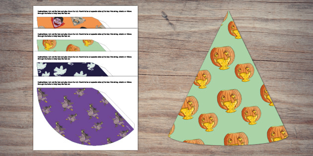 Halloween Party Hats | Twinkl Party