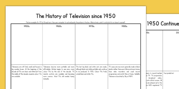 Television Since 1950