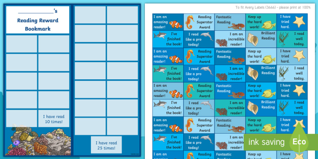 Under the Sea Bookmarks | twinkl.com.au