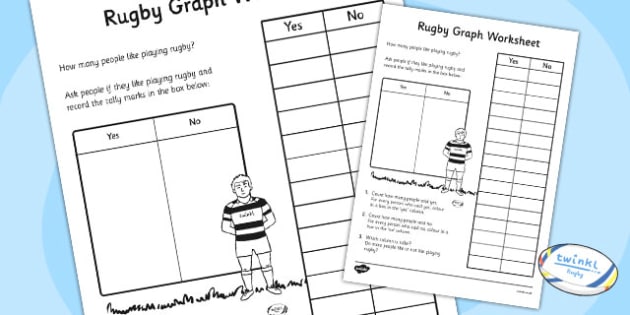Rugby Graph Worksheet (teacher made)