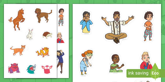 Formidable Sid Themed Small World Characters (teacher made)