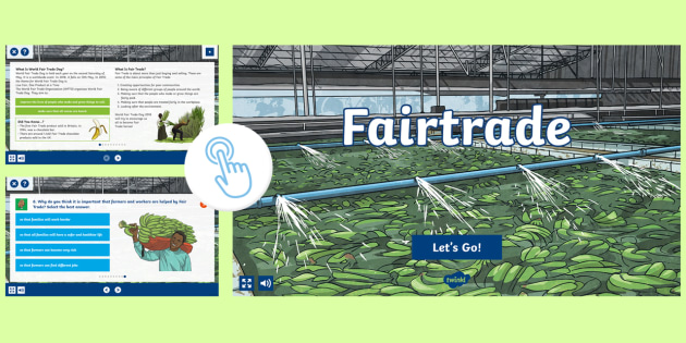 Fair Trade Self-Marking Reading Comprehension Activity
