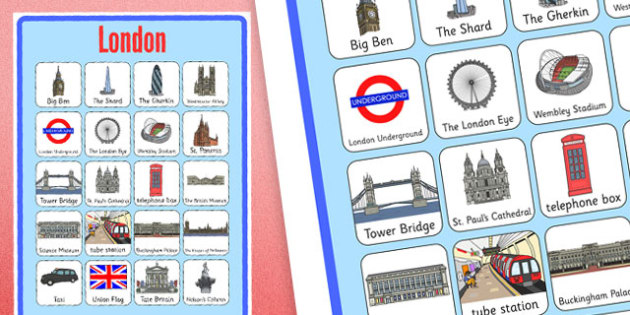 London Display Poster (teacher made)