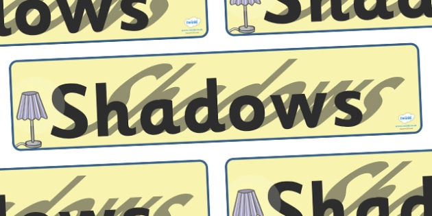Shadows Display Banner