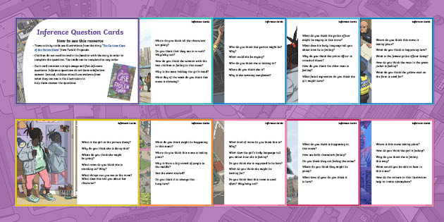 'The Curious Case of the Stolen Show' Inference Questions