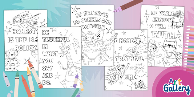 Character Education Posters | twinkl.com.au