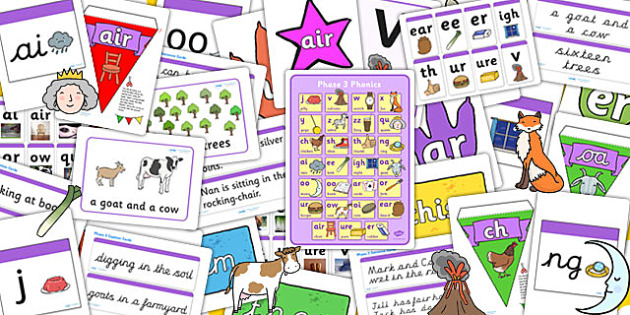 Phase 3 Display Pack (teacher made)